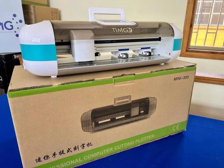 Mini Plotter de Corte Portátil MCR330 con Cámara Para contorno Textil, – TIMG Chile